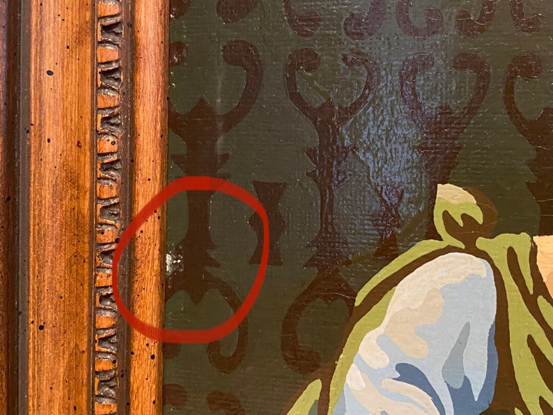 Vintage Last Supper Paint by Number Painting LARGE Completed | Etsy