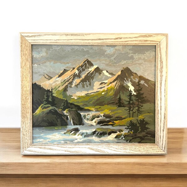 70s Paint by Number - Etsy