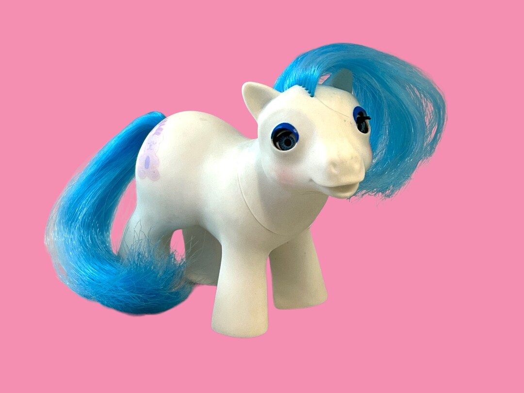 Vintage My Little Pony Baby Sleepy Pie, 1986 Beddy Bye Eyes Open and ...