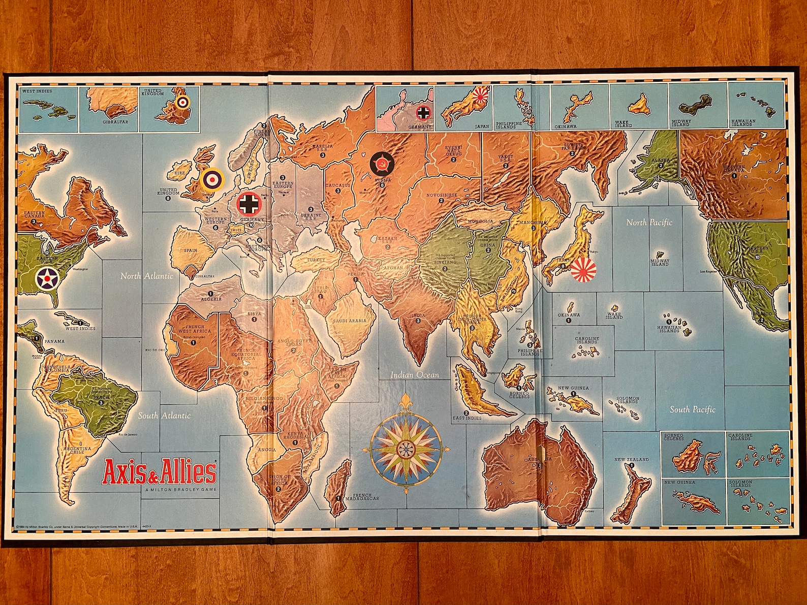 Vintage Axis and Allies Board Game World War II History - Etsy
