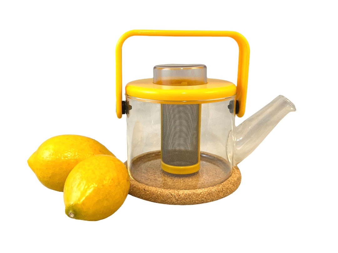 Vintage Bodum Teapot, Personal Size Glass Tea Infuser, Danish Modern ...