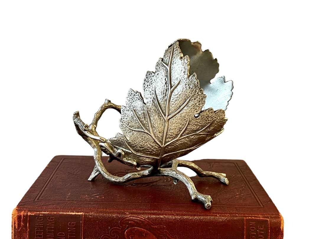 Vintage Jean Goardere Wine Bottle Cradle French Pewter Grape - Etsy