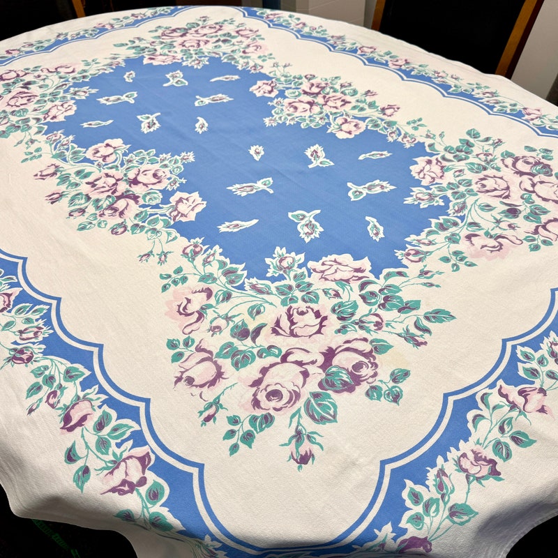 Vintage Tablecloths - Etsy