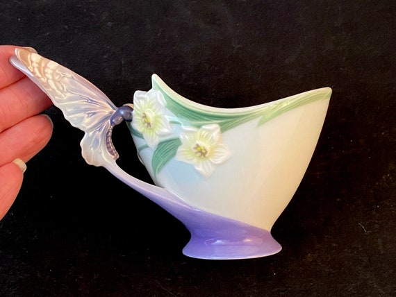 Franz Porcelain Butterfly Teacup Drinkware Home & Living etna.com.pe