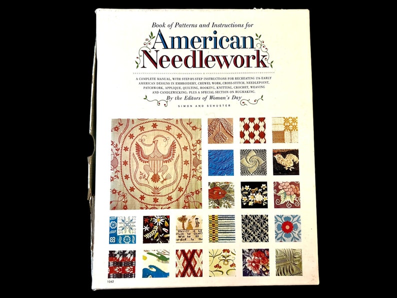 American Needlework Book of Patterns, Instructions, Loose Folded ...