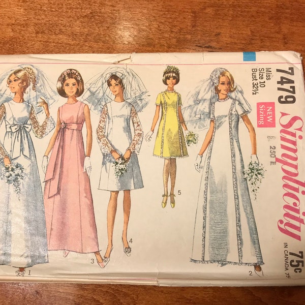 Simplicity Wedding Dress Pattern - Etsy Simplicity Wedding Dress Pattern - Etsy