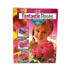Vintage Fantastic Roses Paper Rose Flower Making Tool, Hasbro 1990's ...