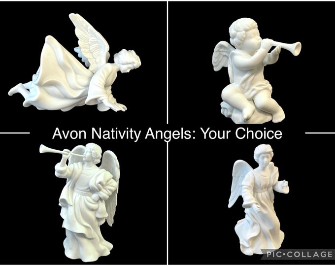 Vintage Avon Nativity Collectibles Angels: CHOOSE Flying, Standing ...