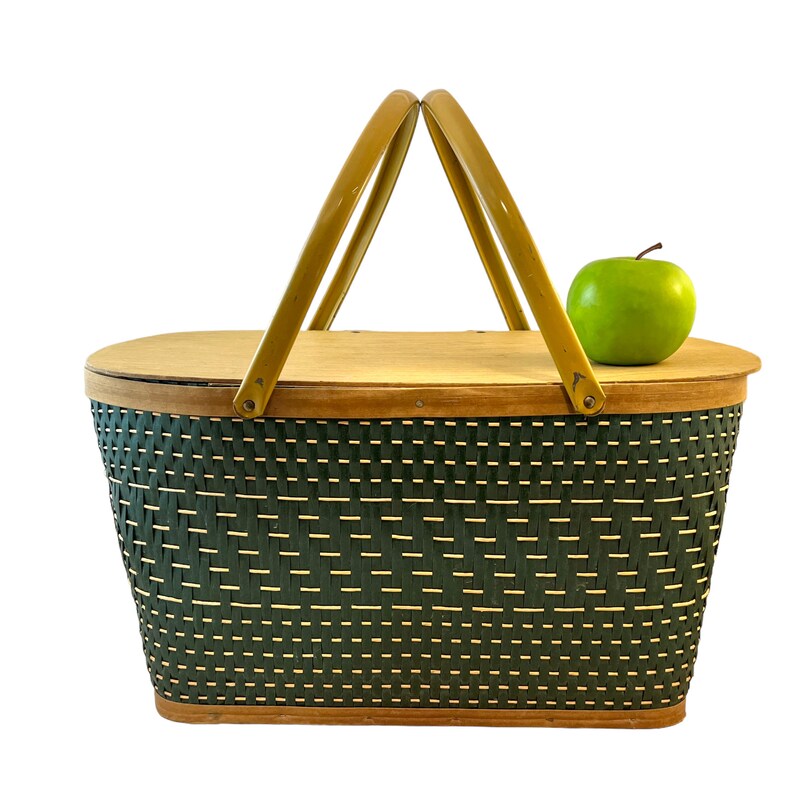 Wicker Picnic Basket - Etsy