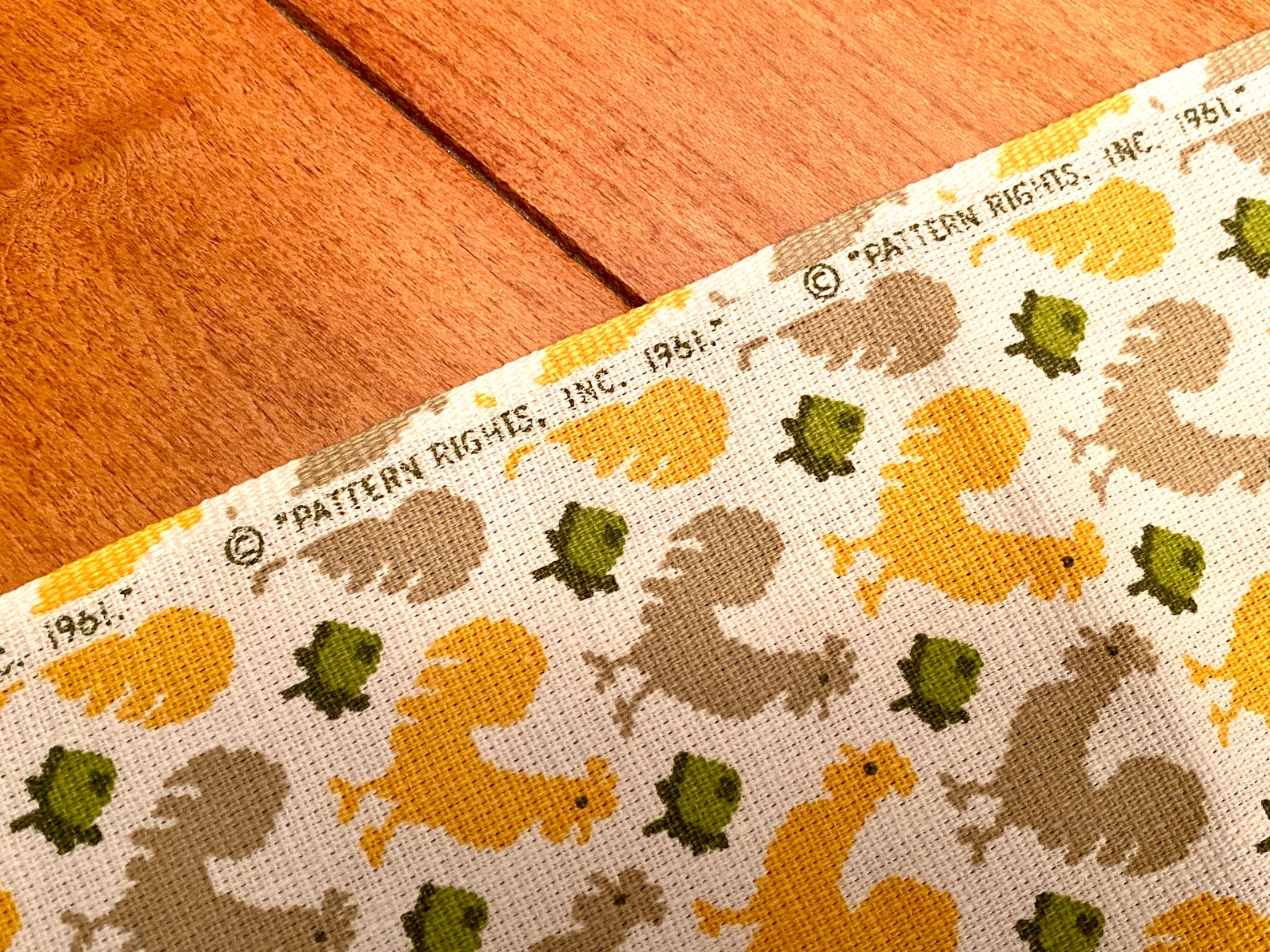 Vintage Rooster Fabric Chicken Material Upholstery - Etsy