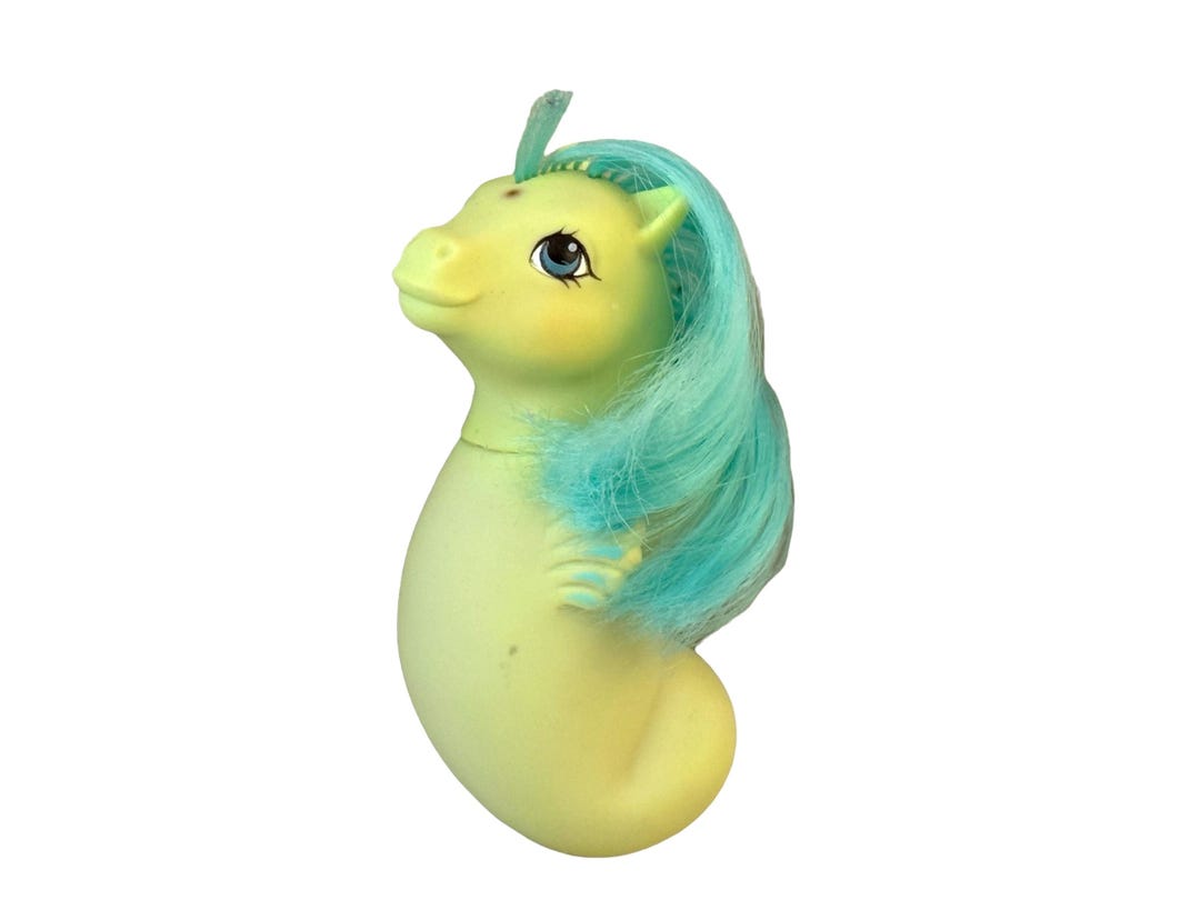 Vintage Sea Shimmer My Little Pony, G1 Hasbro Baby Sea Ponies, MLP ...