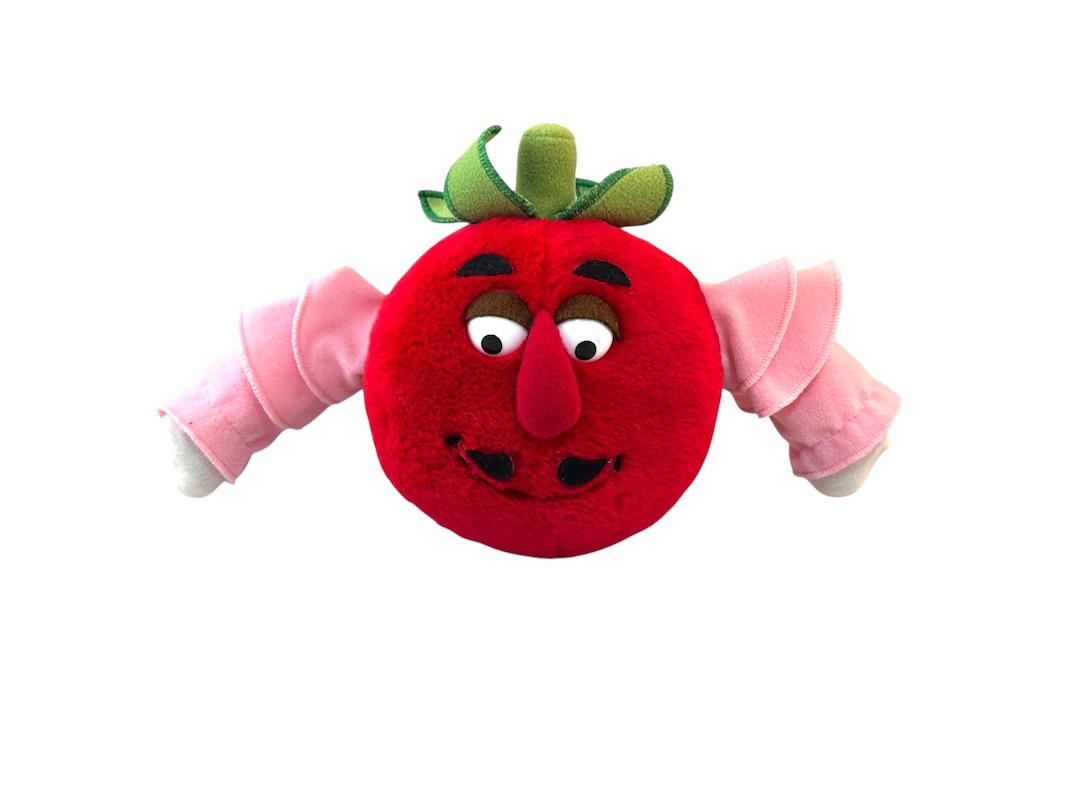 Vintage Plush Mr. Tomato, Disney Epcot Kitchen Kabaret 1980's, Fruit ...