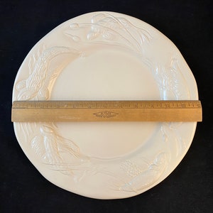 Vintage Gien Neptune Plate, Fish Border Faience Earthenware Stoneware ...