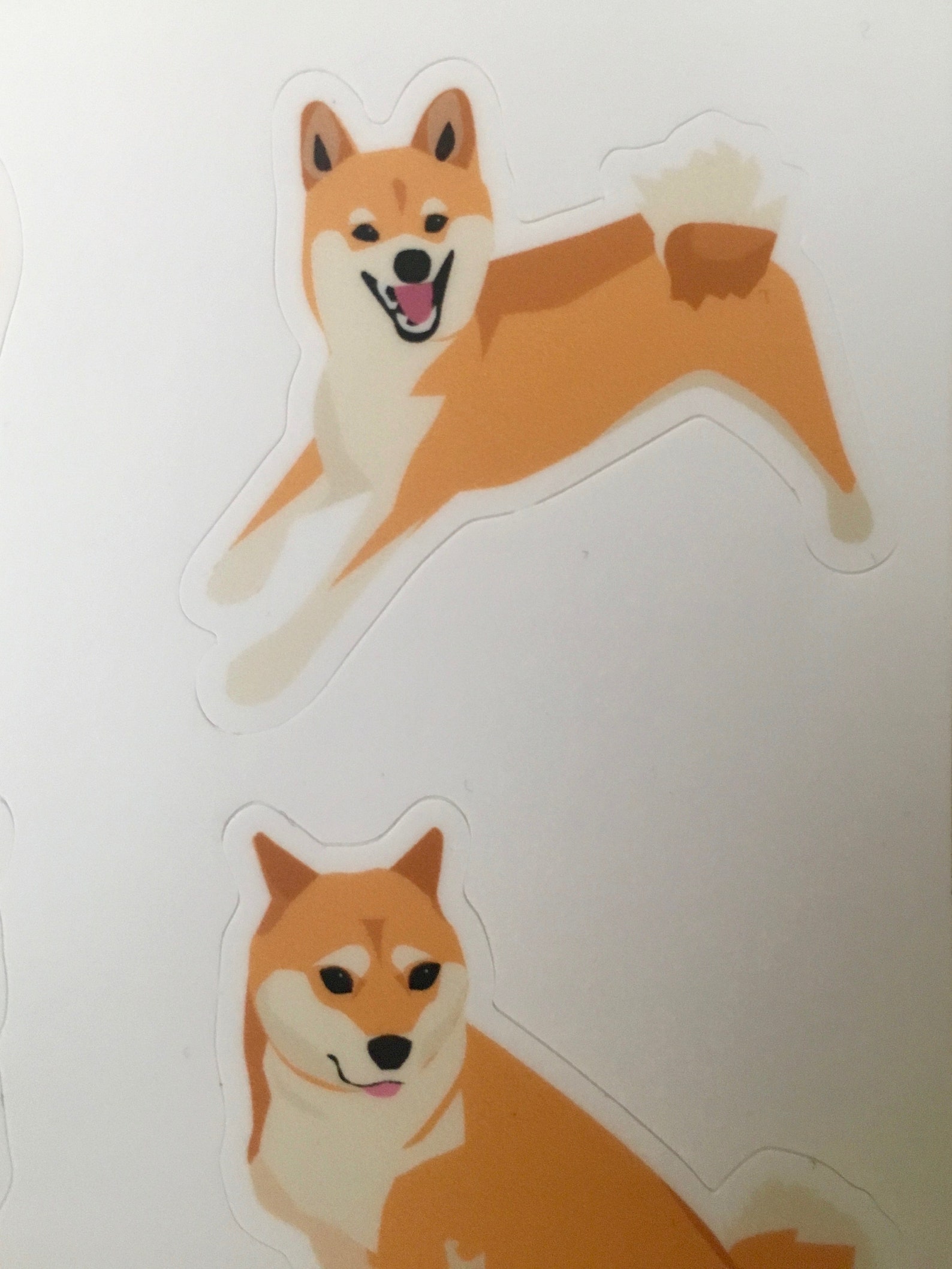 Shiba Inu Sticker Sheet - Etsy