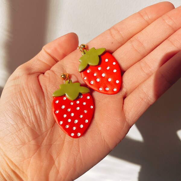 Cute Clay Earrings - Etsy