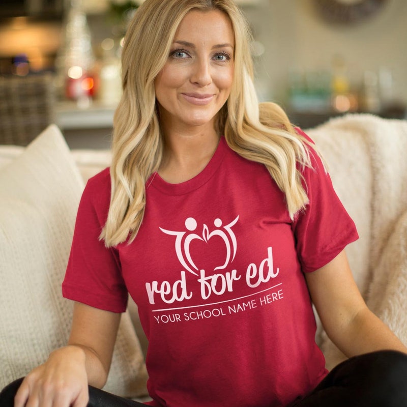 Red for Ed Tshirt - Etsy