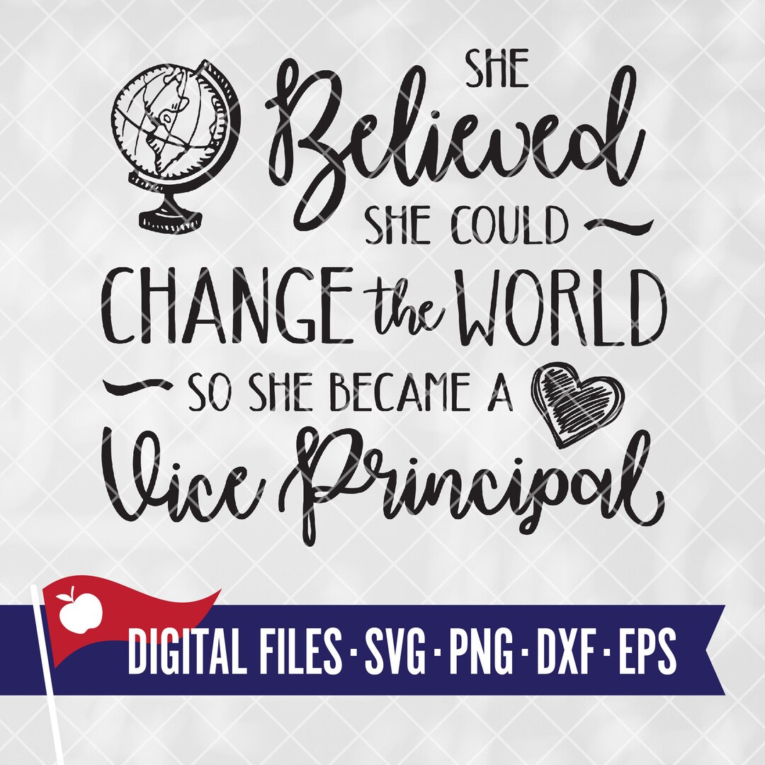 Vice Principal SVG, Vice Principal Shirt SVG, School Principal ...