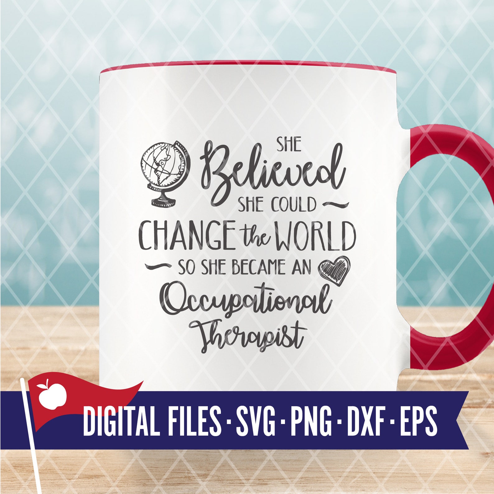 Occupational Therapist Svg OT Life Svg Therapy Png Change | Etsy