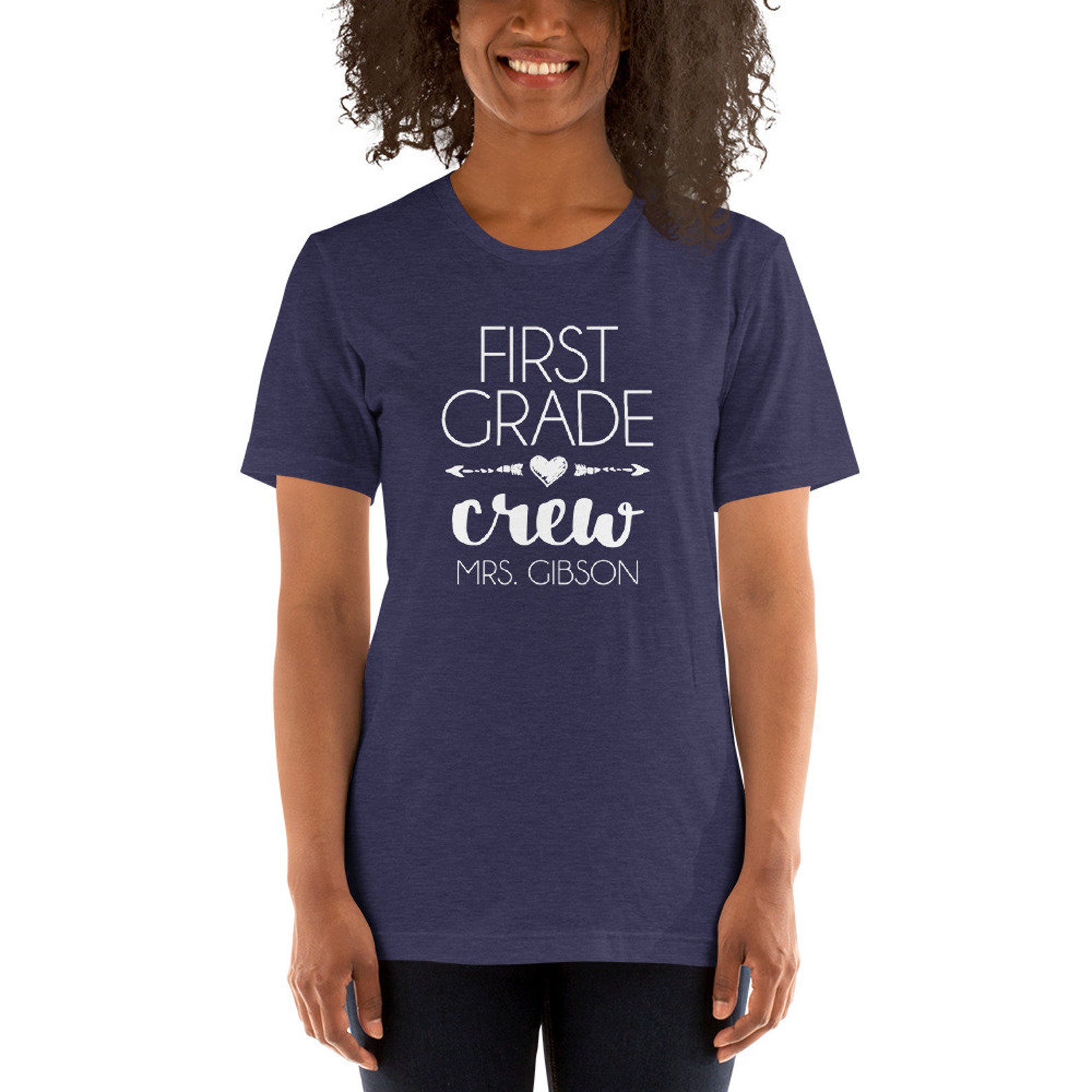 First Grade Teacher Shirt, 1st Grade Crew / Squad / Tribe / Team T ...