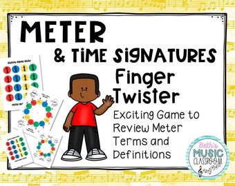 Dynamics Music Game - Dynamics Finger Twister for Elementary Music ...