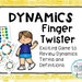 Dynamics Music Game - Dynamics Finger Twister for Elementary Music ...