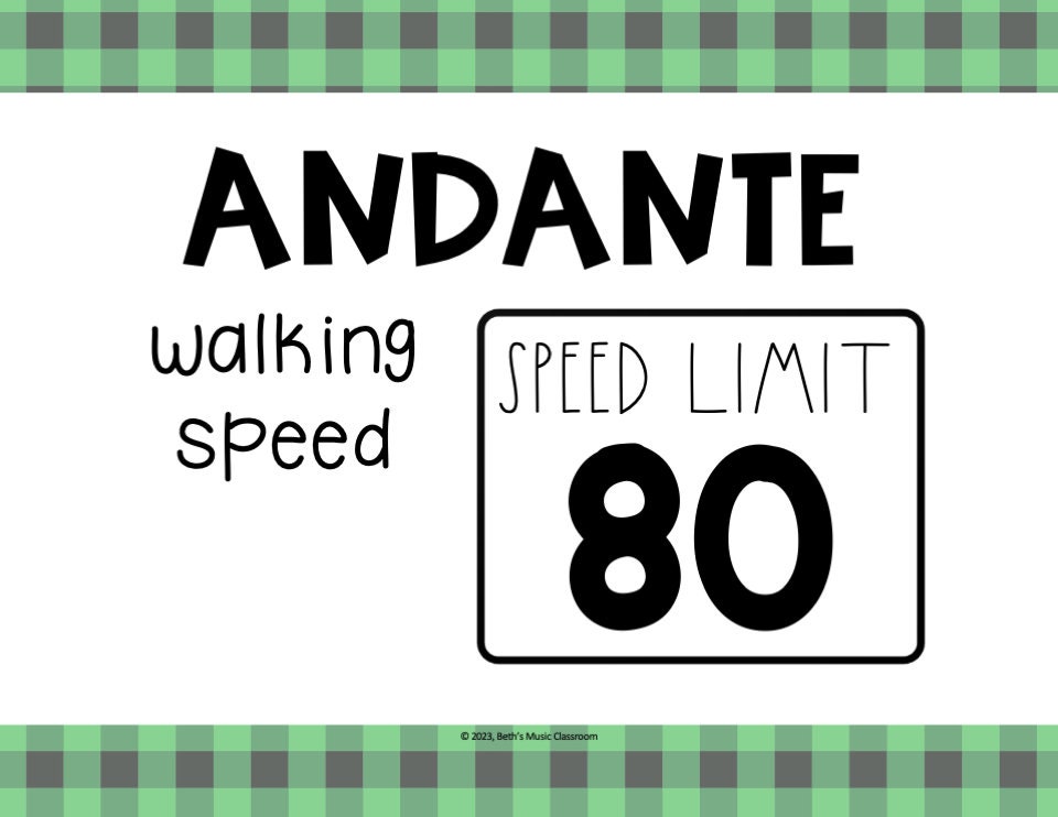 Tempo Music Posters and Game With Metronome Markings - in Google/pdf ...