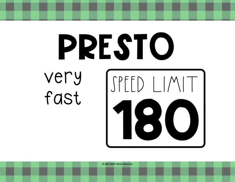 Tempo Music Posters and Game With Metronome Markings - in Google/pdf ...