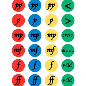 Dynamics Music Game - Dynamics Finger Twister for Elementary Music ...