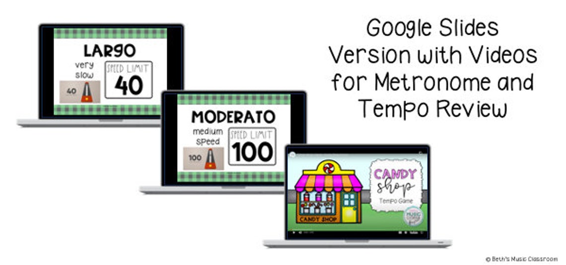 Tempo Music Posters and Game With Metronome Markings - in Google/pdf ...