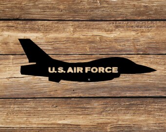 Air force decal | Etsy