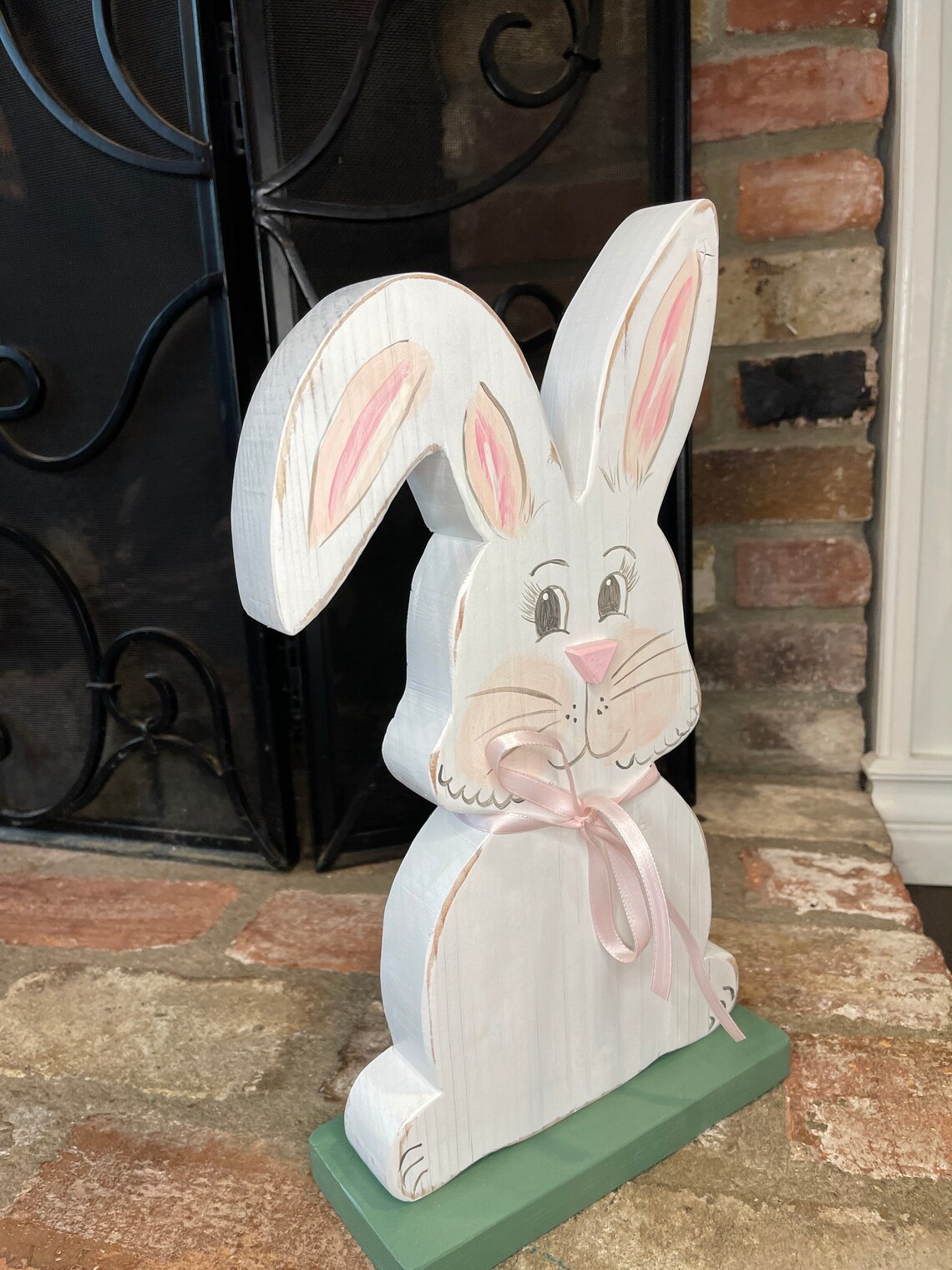 Rustic Floppy Eared Bunny - Etsy
