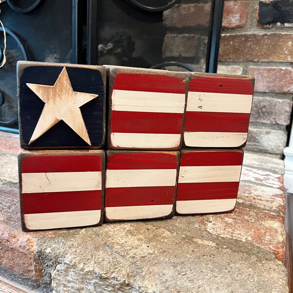 Wood American Flag - Etsy