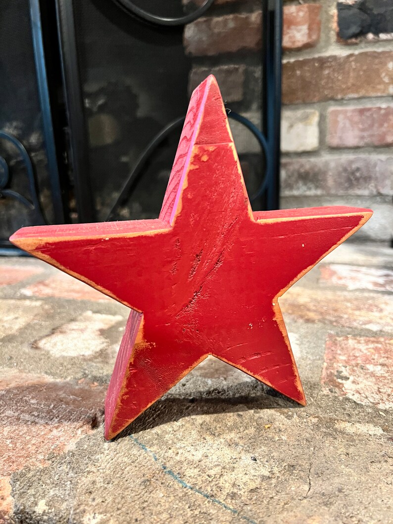 Rustic Wood Star Set - Etsy
