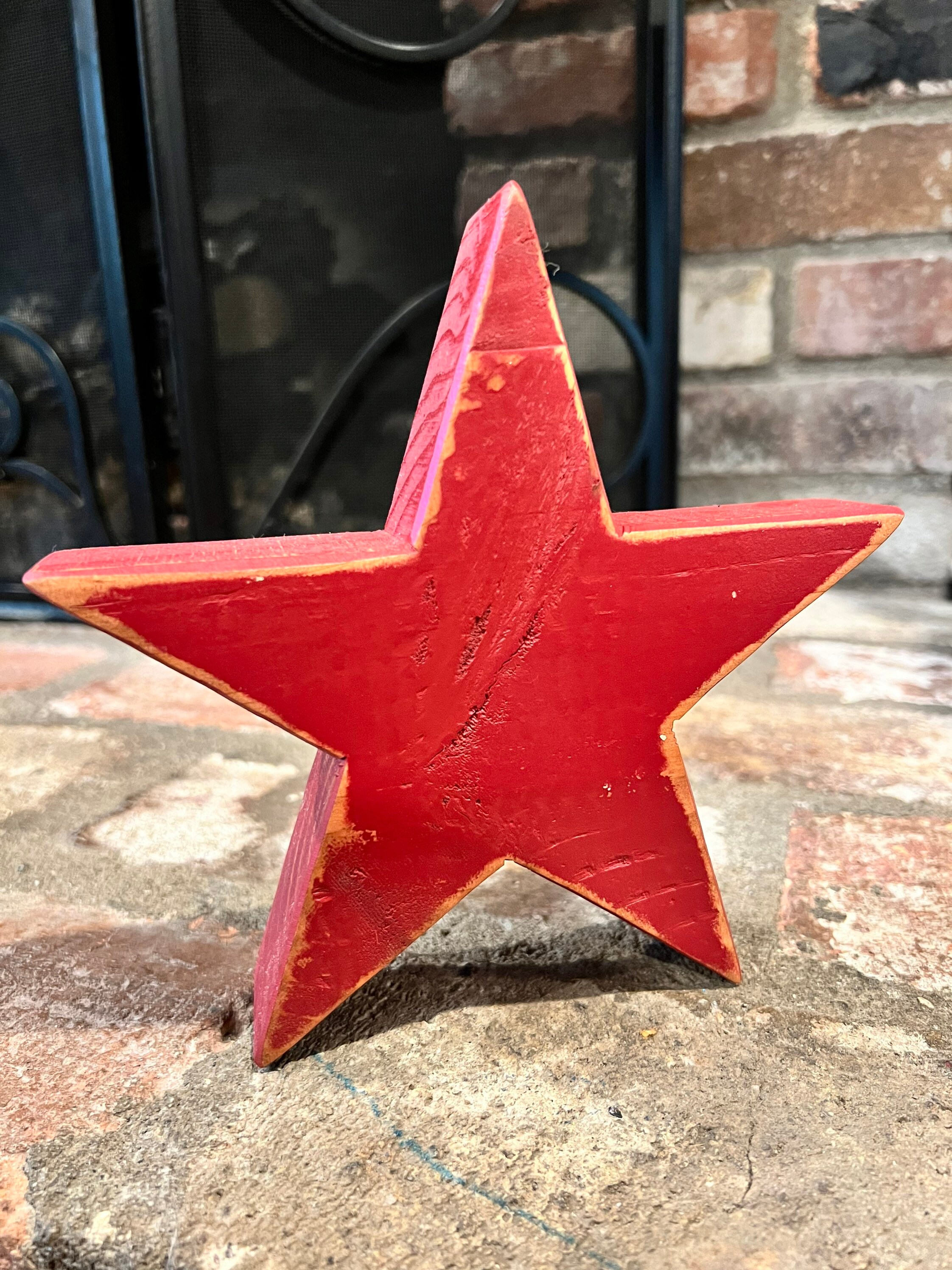 Rustic Wood Star Set - Etsy