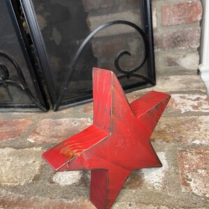 Rustic Wood Star Set | Etsy