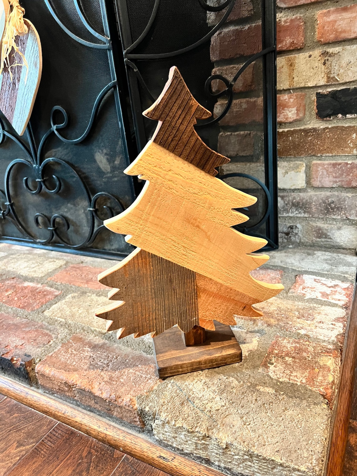 Rustic Classic Wood Xmas Tree - Etsy