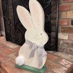 Rustic Wood Easter Bunny - Etsy