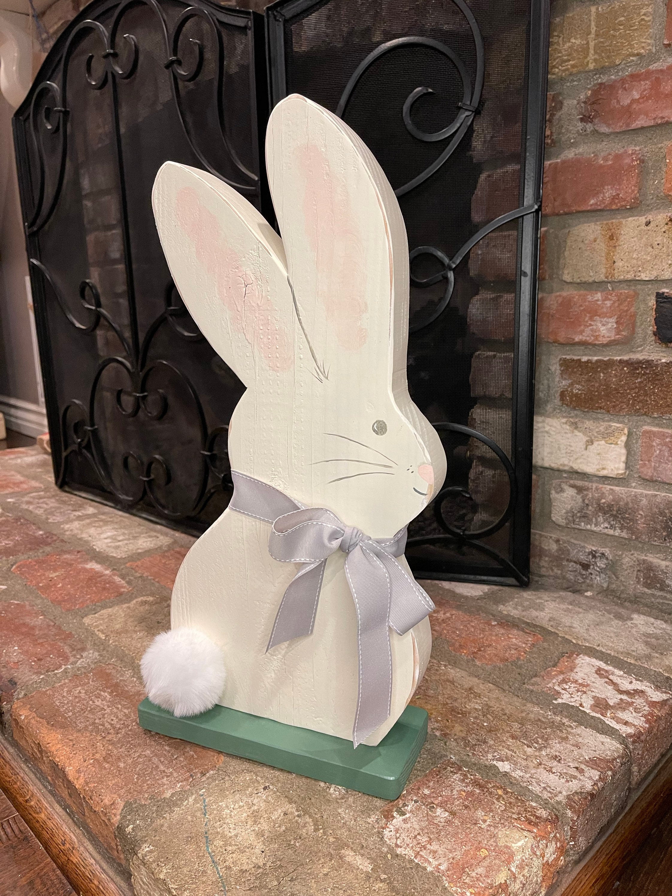 Rustic Wood Easter Bunny - Etsy