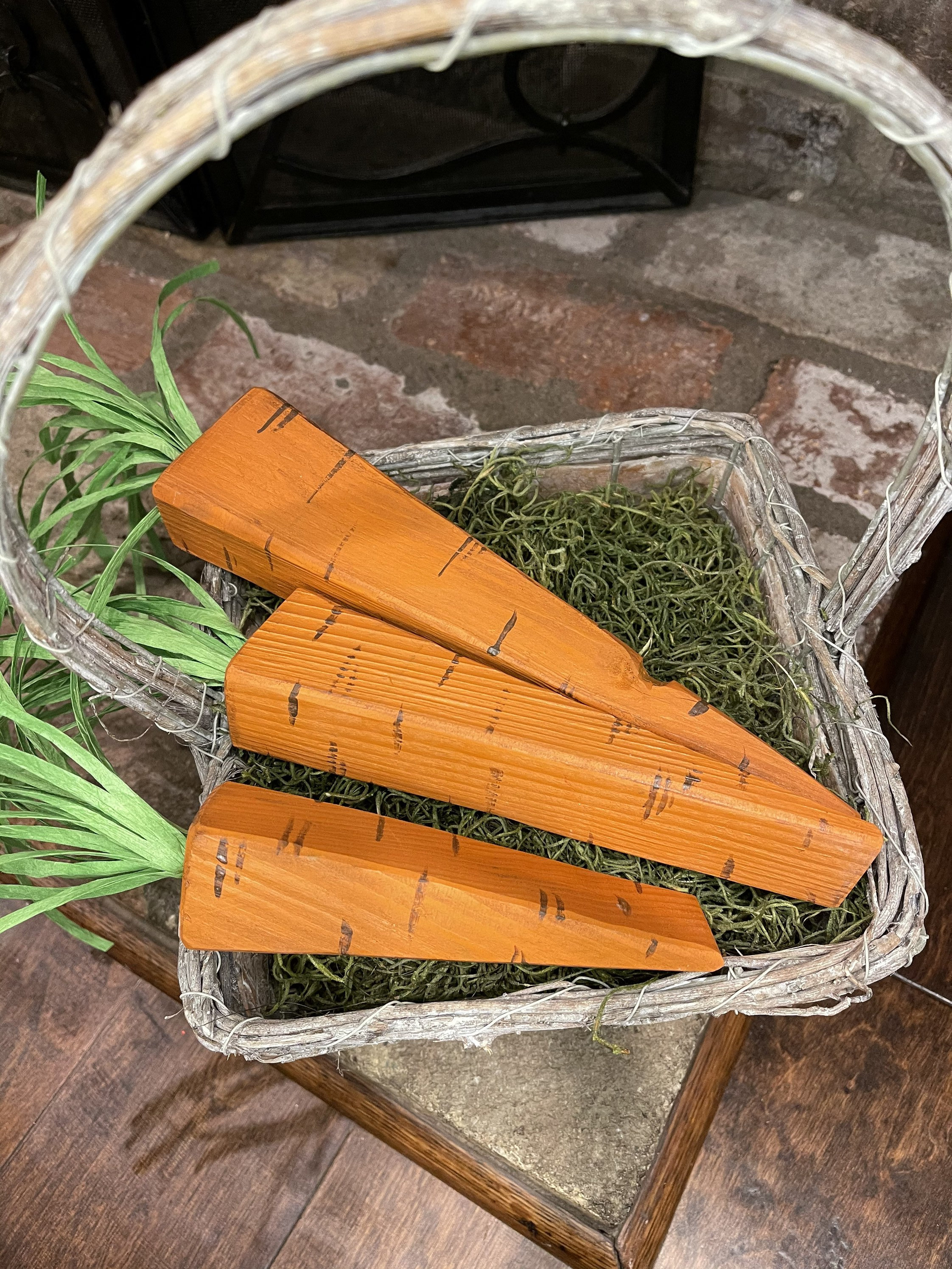 Rustic Wood Carrots - Etsy