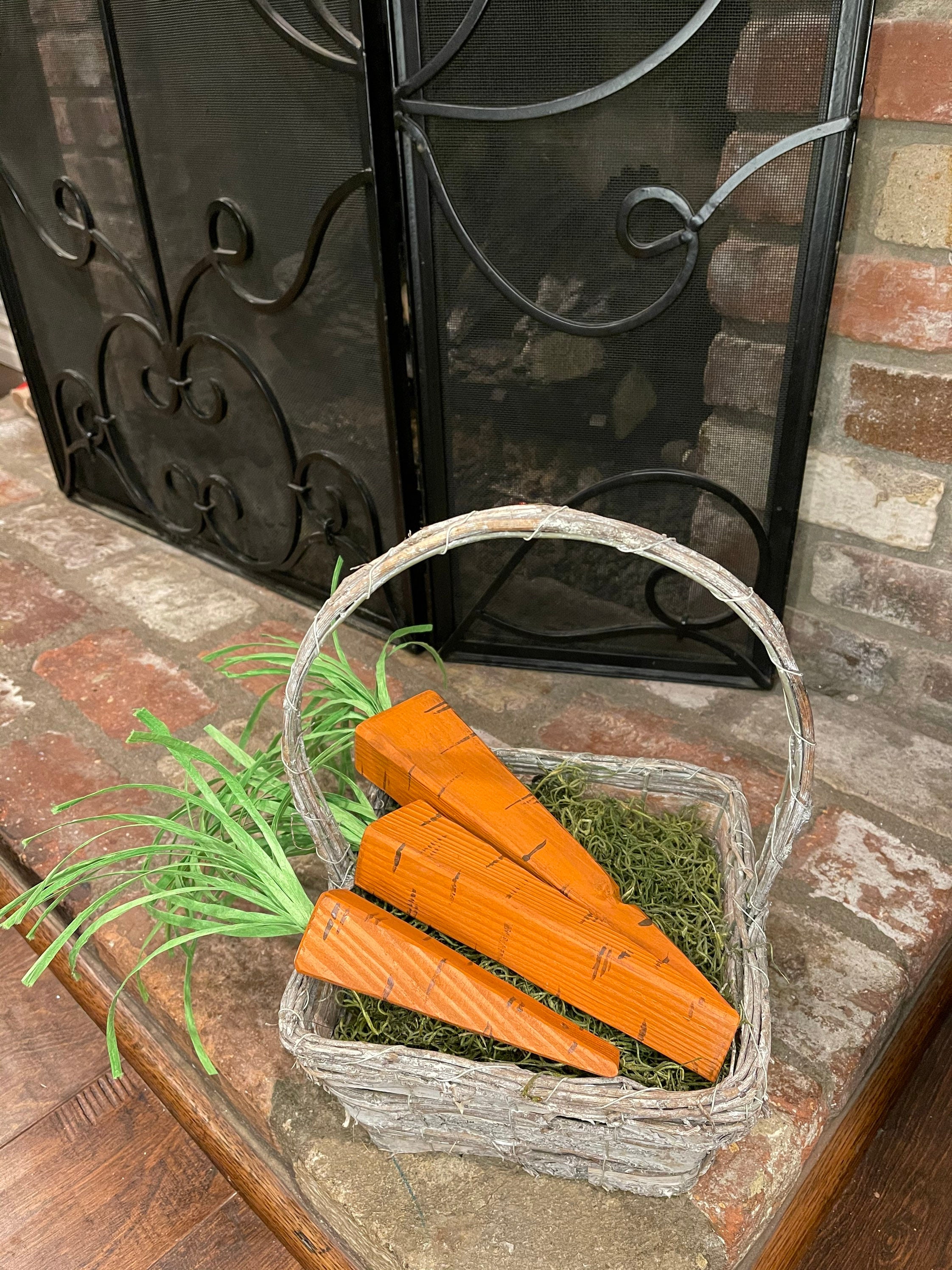 Rustic Wood Carrots - Etsy