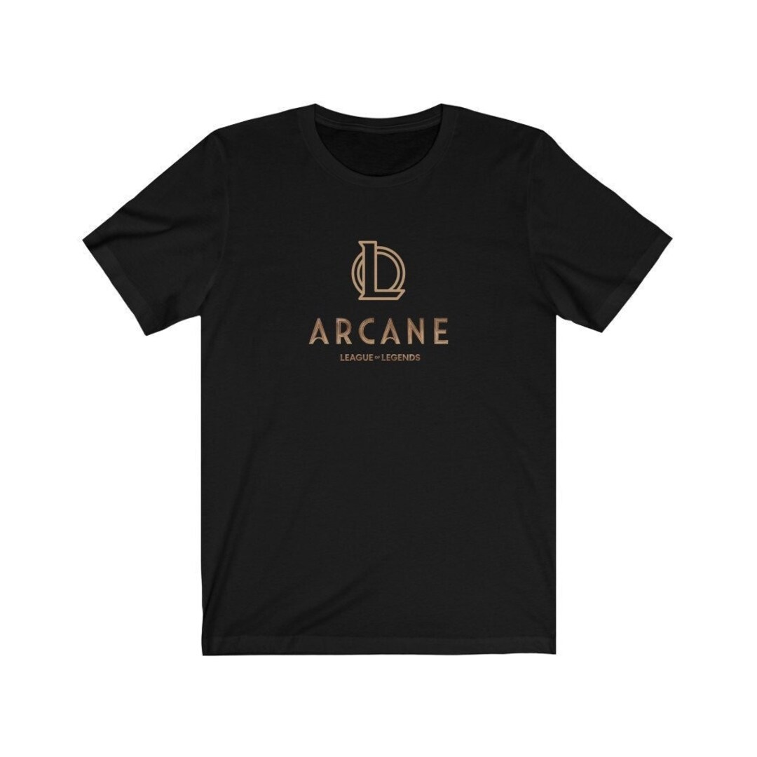 Arcane League of Legends Tee Shirt, Gaming Shirts. Netflix TV Show ...