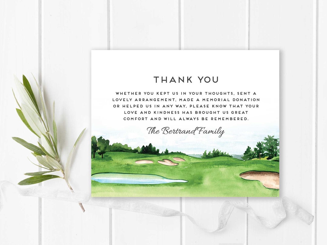 Sympathy Acknowledgement Cards, Funeral Thank You and Bereavement Notes ...