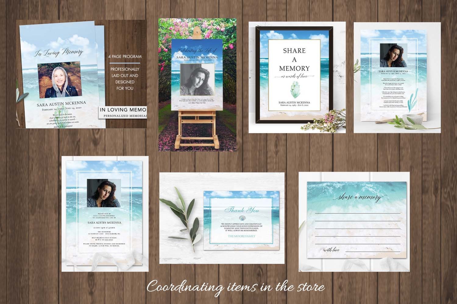 Funeral Guestbook | Remembrance Guest Book | Memorial Sign in ...