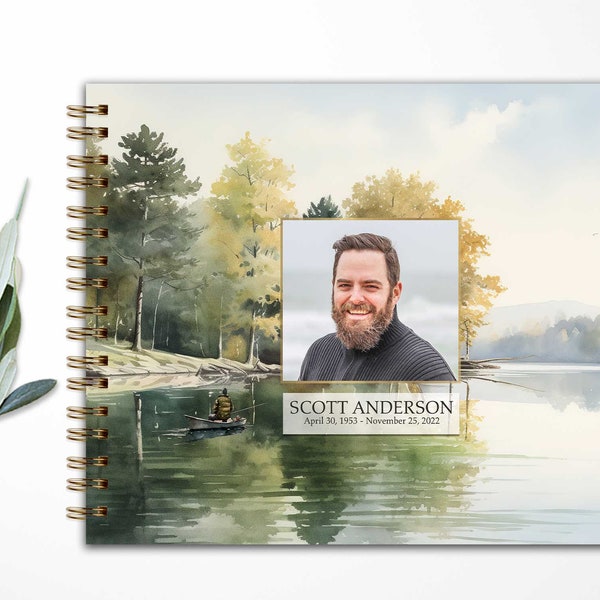 Fish Guest Book - Etsy