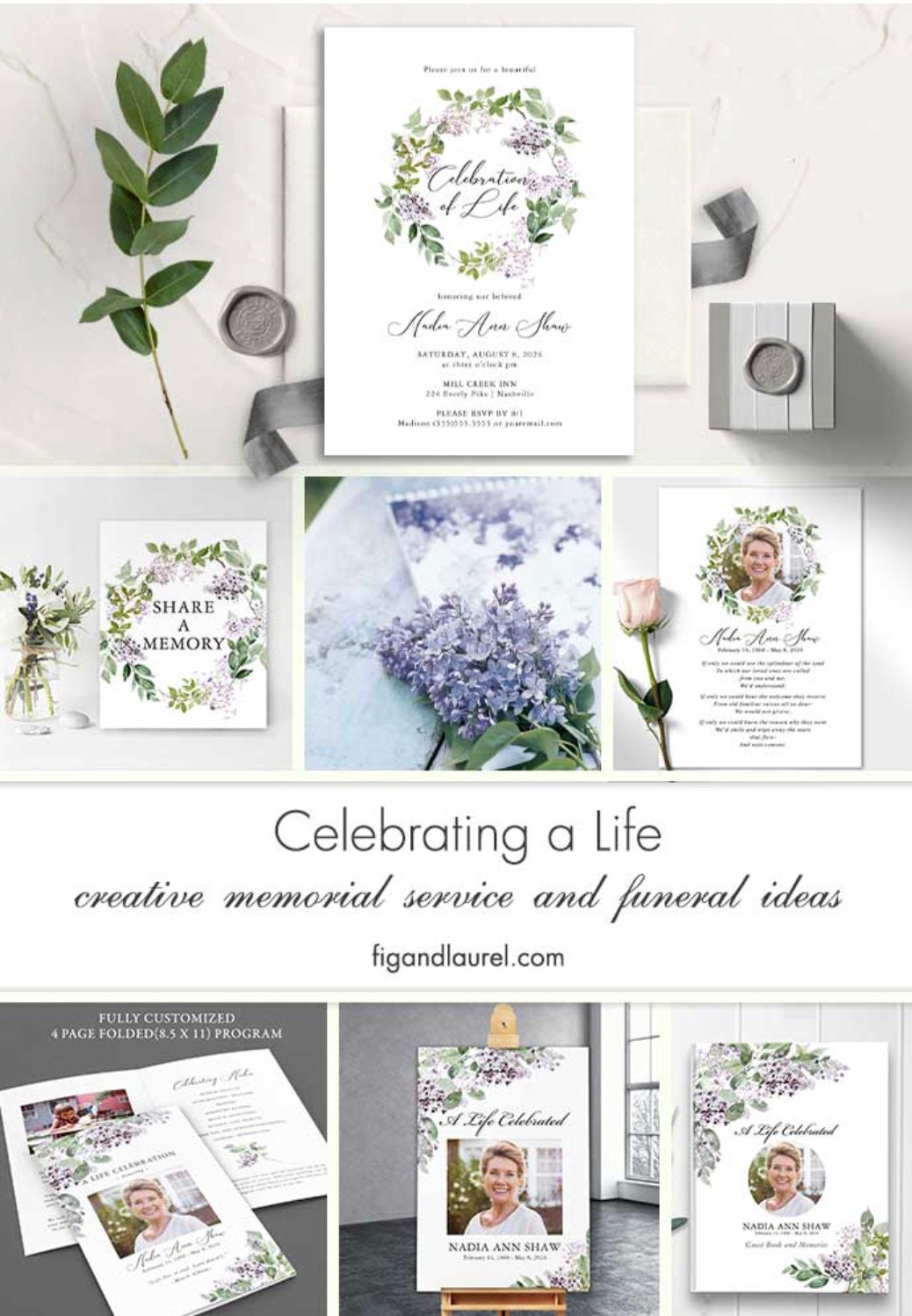 Funeral Guest Book A Life Remembered Memorial Service Guest - Etsy
