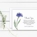 Funeral Acknowledgement Card Template Sympathy Thank You Note - Etsy