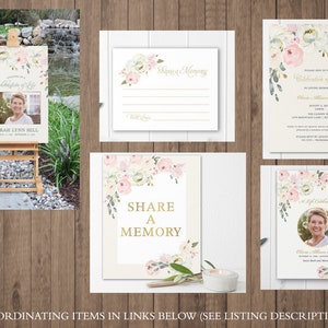 Memorial Service Guest Book A Life Remembered Funeral Guest - Etsy