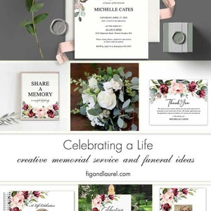 Funeral Acknowledgement Card Template Sympathy Thank You Note Funeral ...