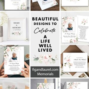 Memorial Service Guest Book, A Life Remembered Funeral Guest Books ...
