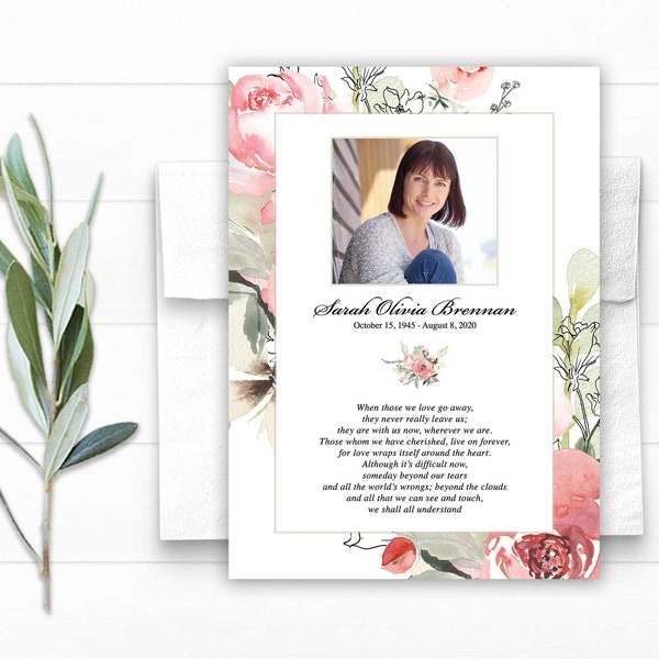 Celebration of Life Handouts - Etsy